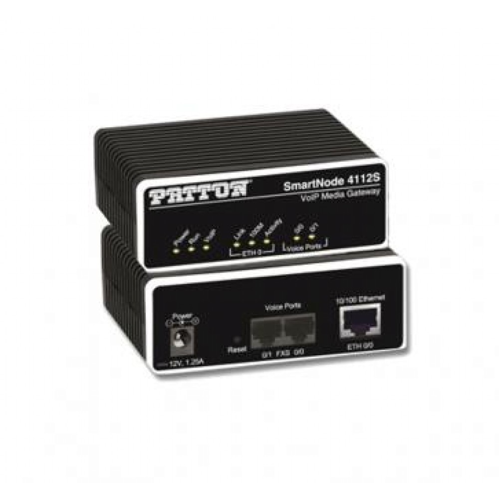 Patton SmartNode 4112S 2-Port Gateway - 2 FXS